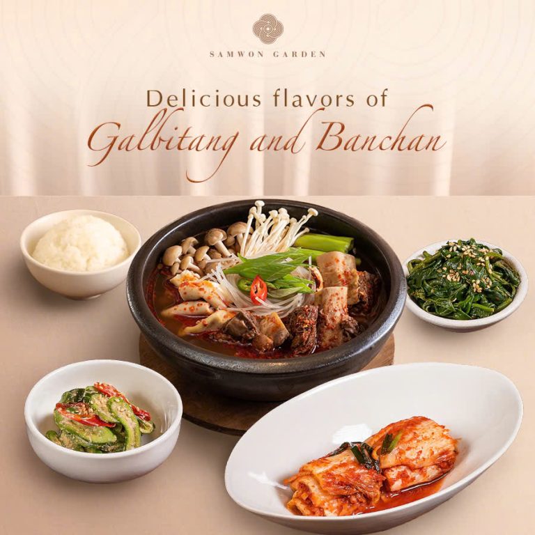 Galbitang và Banchan - Món ăn truyền thống của người dân xứ sở Kim Chi - Nhà hàng Samwon Garden